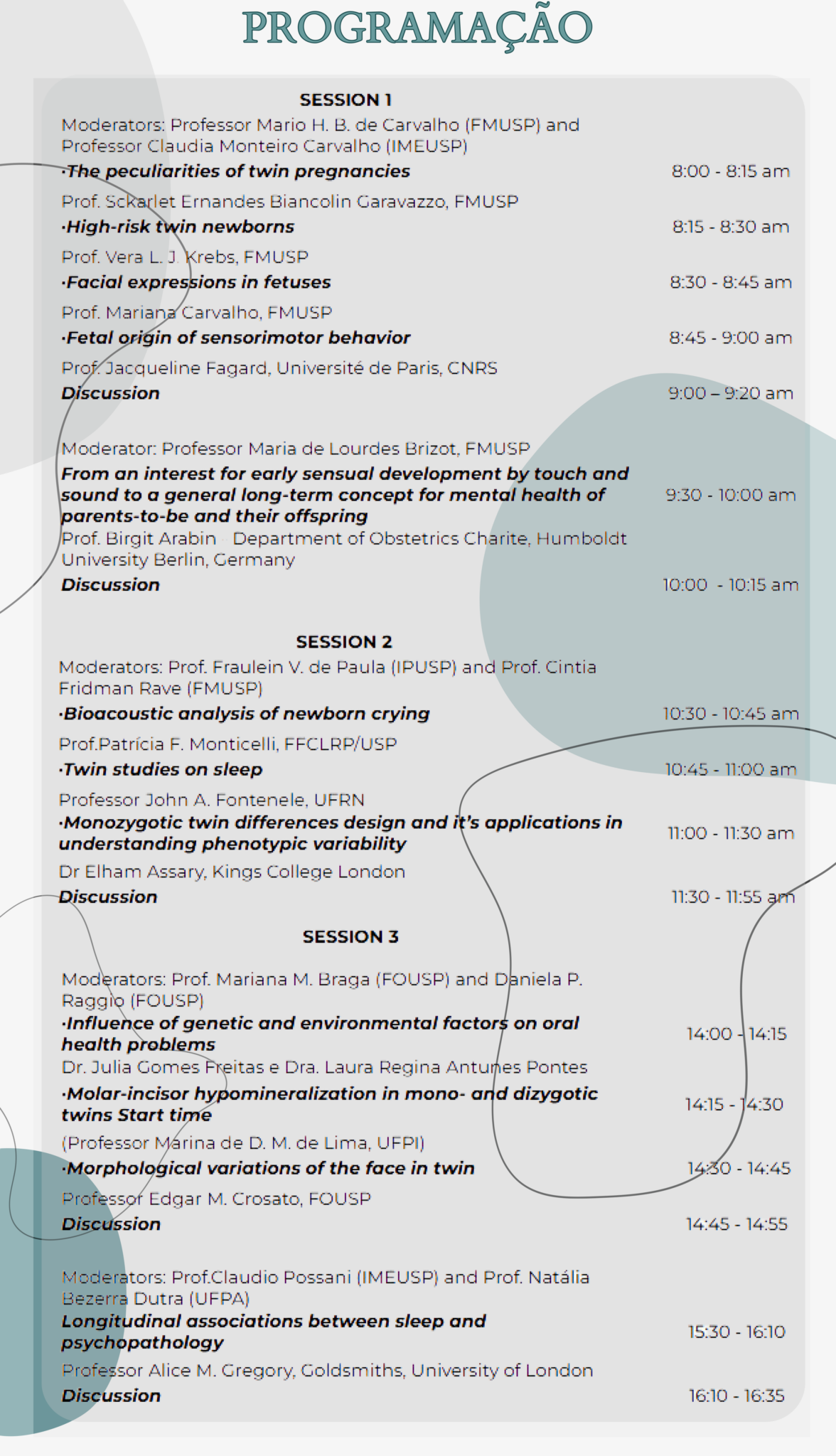 Estudo com gêmeos nas ciências do comportamento e da saúde – Instituto ...